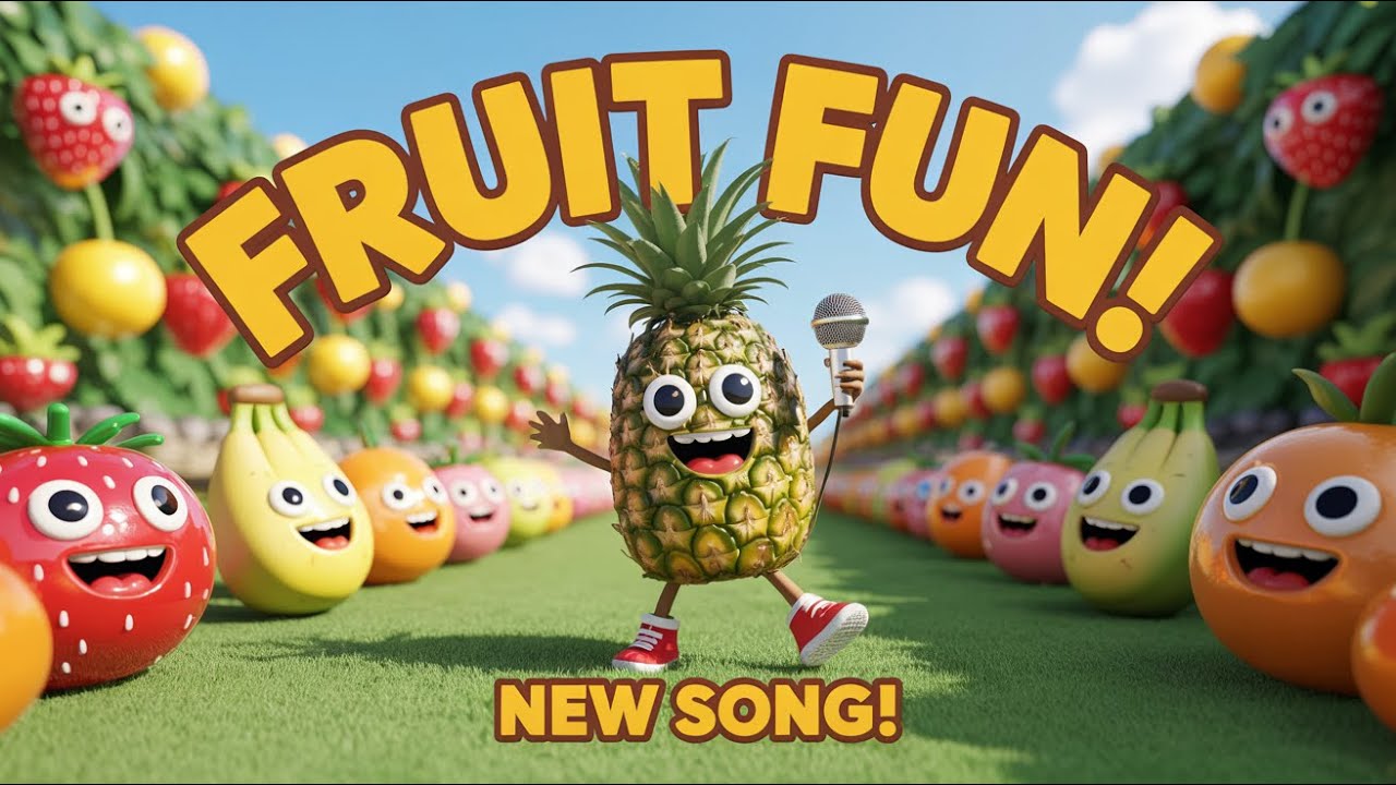 Learn Fruits in 5 Minutes! | Fast & Fun Nursery Rhyme | Kids Vocabulary ...