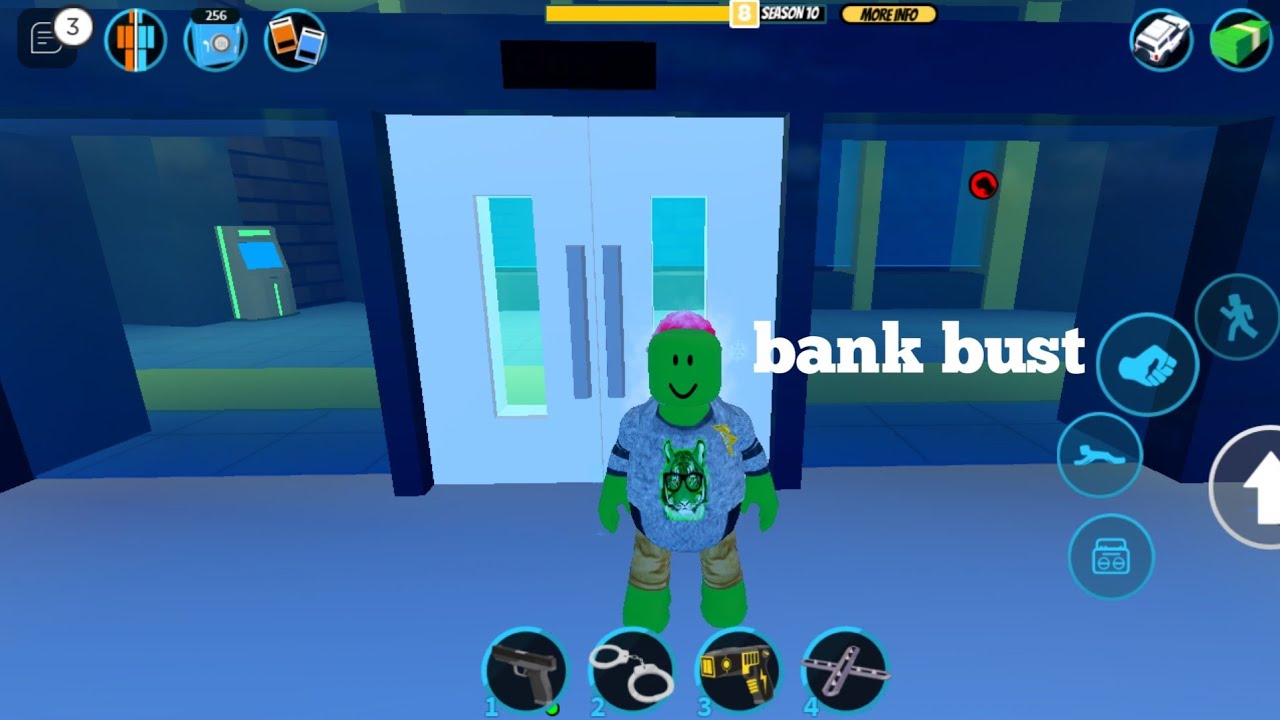 ultimate bank bust Roblox jailbreak - YouTube