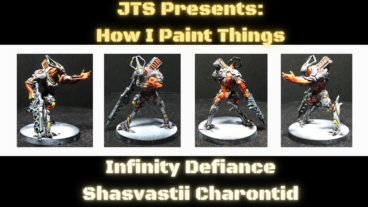 HOW TO PAINT INFINITY COMBINED ARMY: Charontid Contrast Paint Method ...