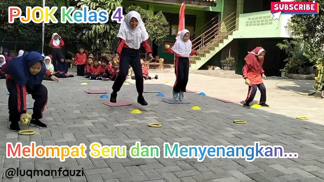 Pembelajaran PJOK Kelas 4,Melempar dan Melompat...Gerak Lokomotor dan ...