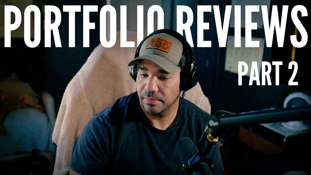 How to build a Concept Art Portfolio - Portfolio Reviews - Part 2 - YouTube