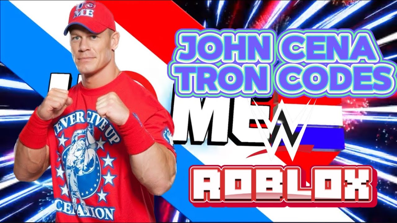 Roblox WWE2K22: John Cena Tron Codes (SPECIAL 80 SUBS) - YouTube