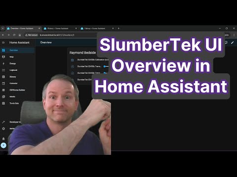 SlumberTek UI Overview in Home Assistant (ver 0.3.0)