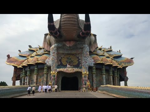 Buddhist Temple Wat Ban Rai, Thailand, Part Two