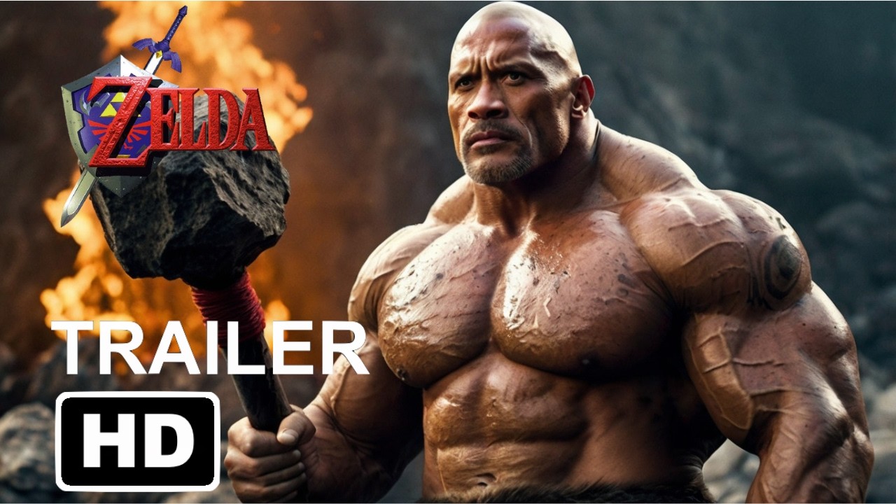 THE LEGEND OF ZELDA - Teaser Trailer (2025) Conceito de IA em ação ao ...