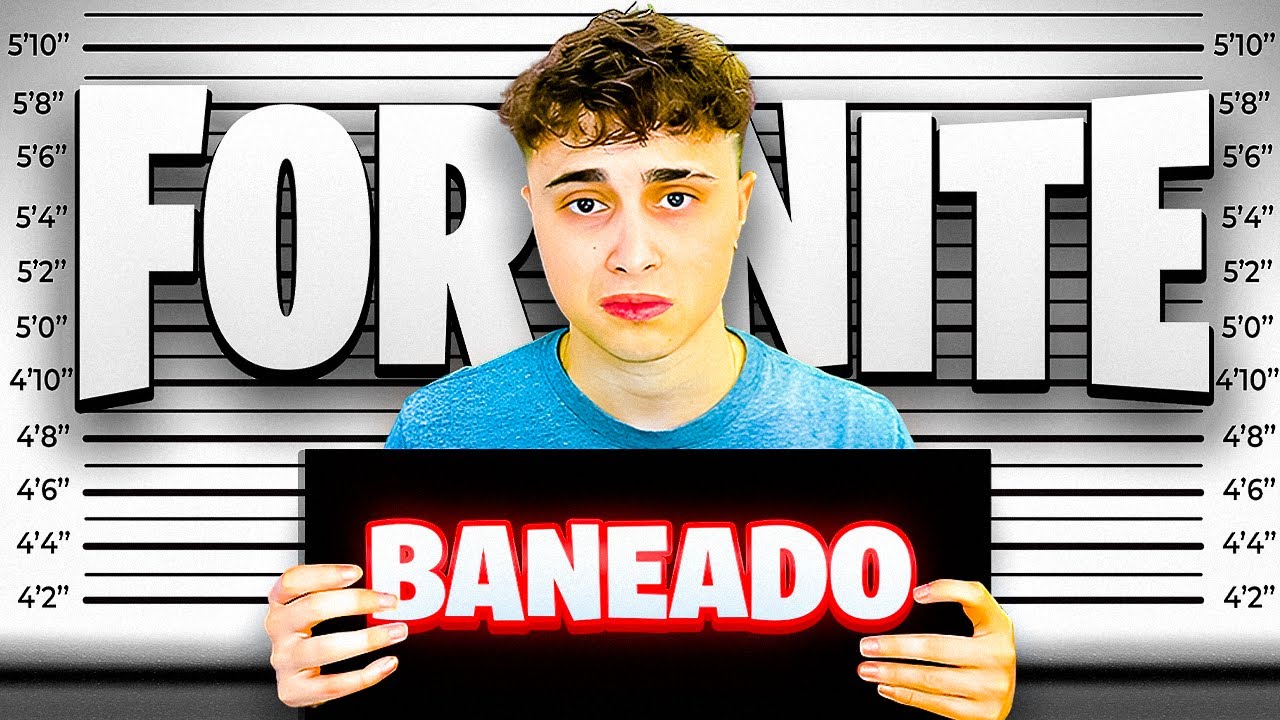 ME HAN BANEADO DE FORTNITE. - YouTube