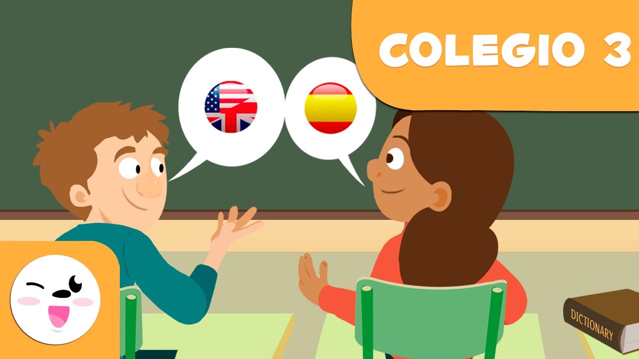 El colegio: Episodio 3 - Vocabulario para niños - YouTube