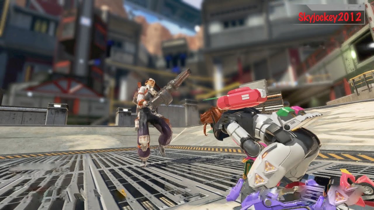Apex legends all finishers on Horizon (Galactic Guardian) - YouTube