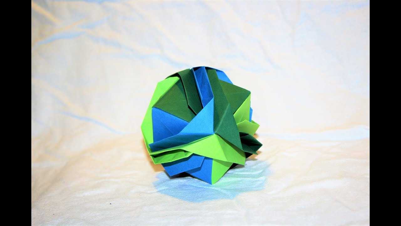 Origami Japanese Brocade (Easy) - YouTube