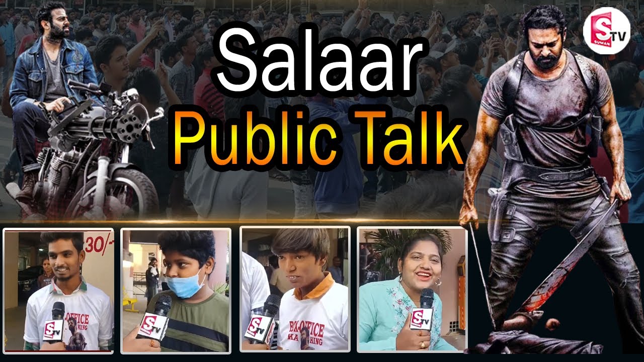 SALAAR MOVIE PUBLIC TALK | SALAAR MOVIE REVIEW | PRABHAS | SALAAR ...