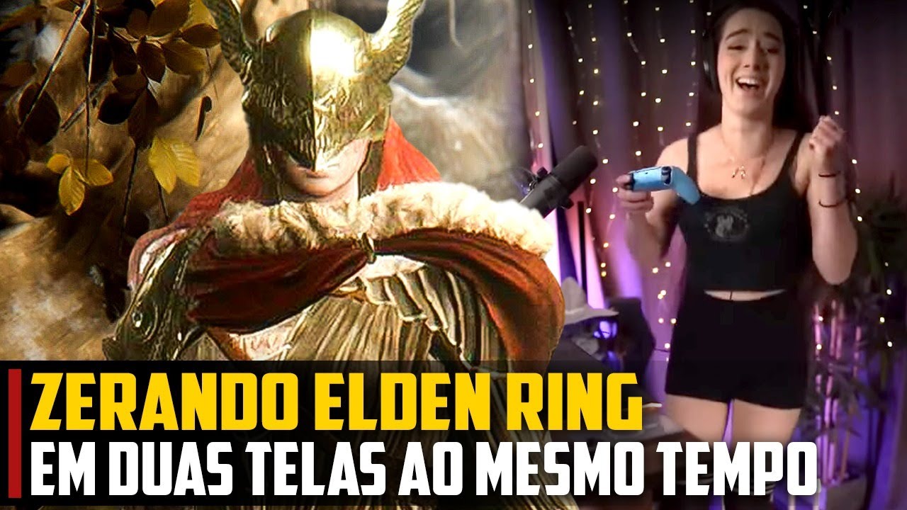 ZERANDO ELDEN RING em 2 TELAS ao MESMO TEMPO - YouTube