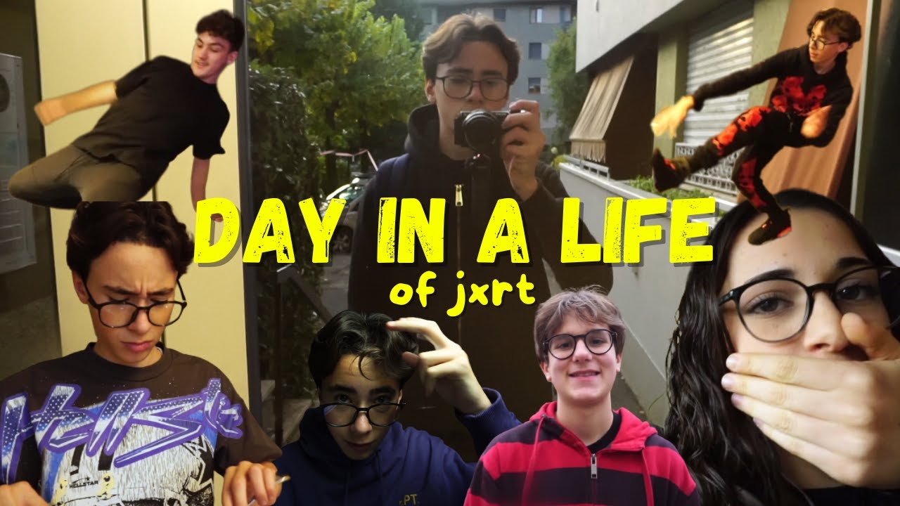DAY IN A LIFE of jxrt - YouTube