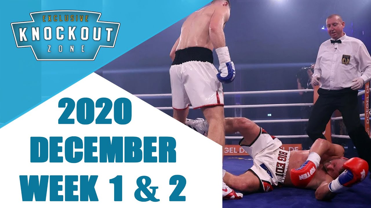 Boxing Knockouts | December 2020 Week 1 & 2 #knockoutzone - YouTube