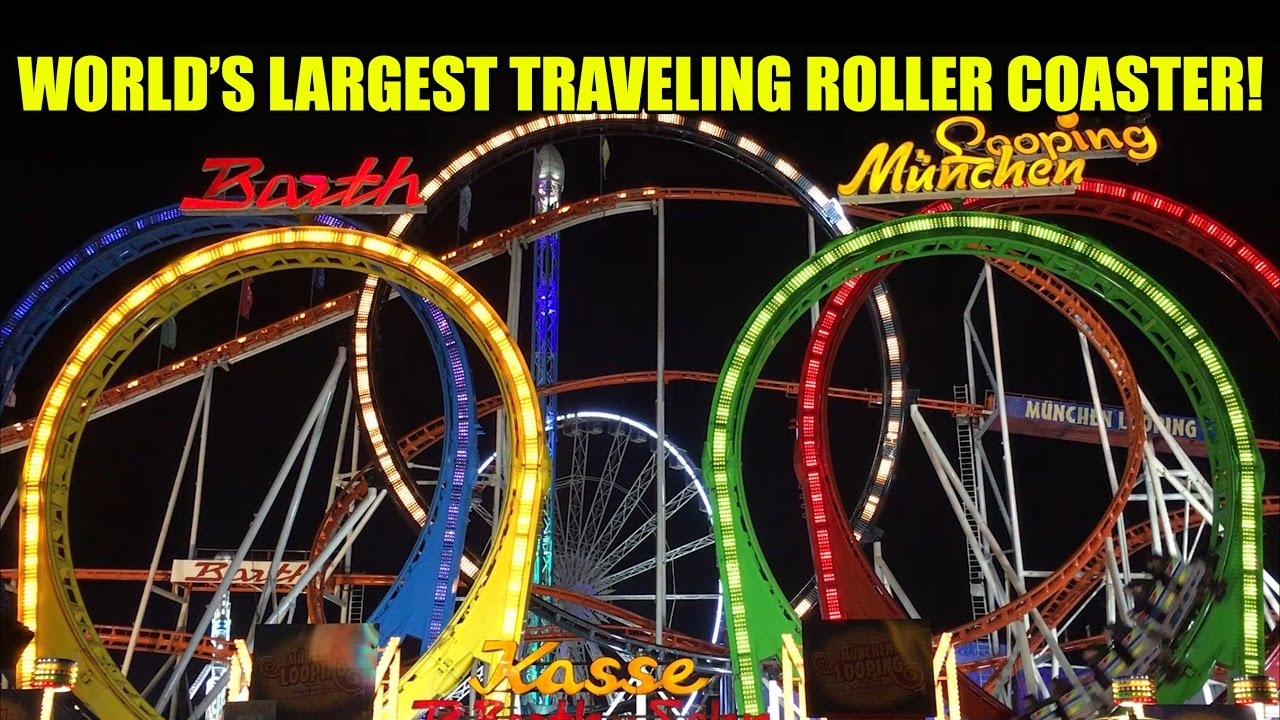 Olympia Looping in London! Night POV! World's Largest Traveling Roller ...