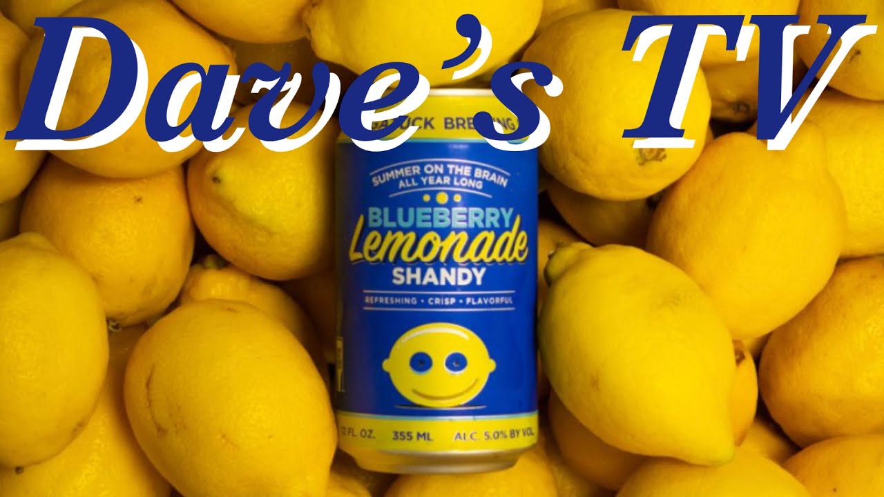 Blueberry Lemonade Shandy - YouTube