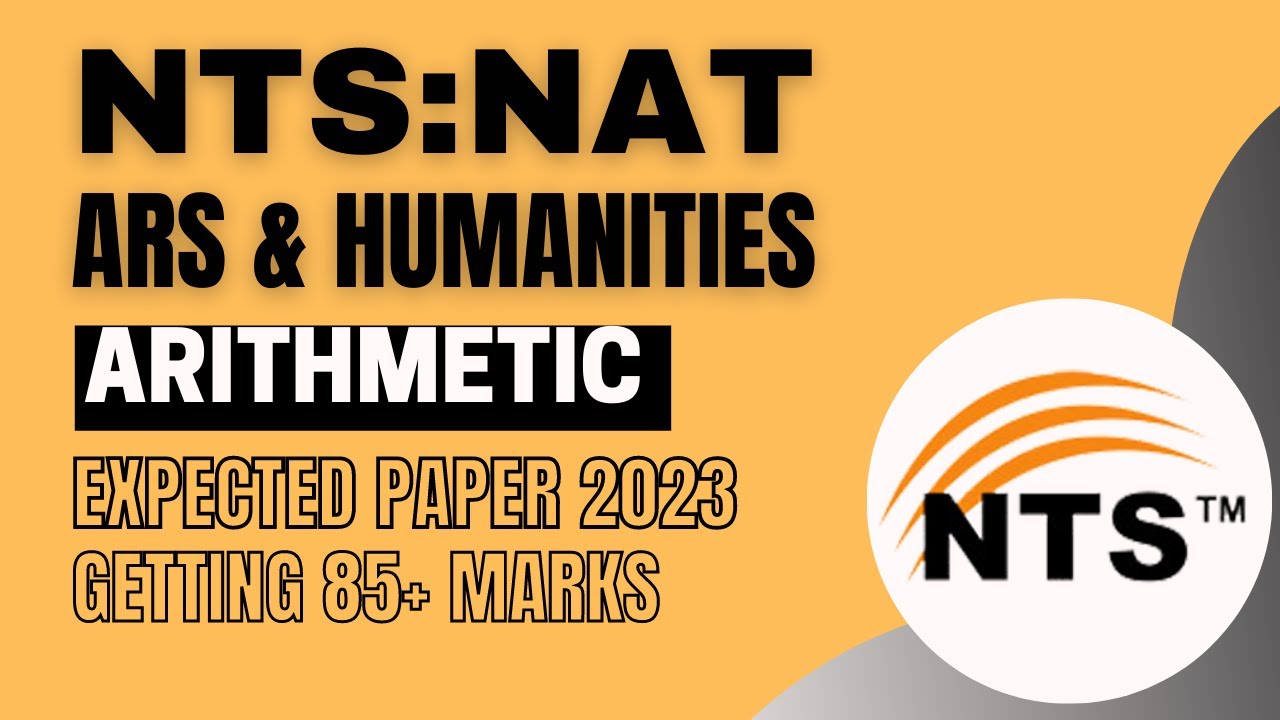 NTS Sample Paper (Solved) | NAT - 1A (Arts And Humanities) Solved Paper ...