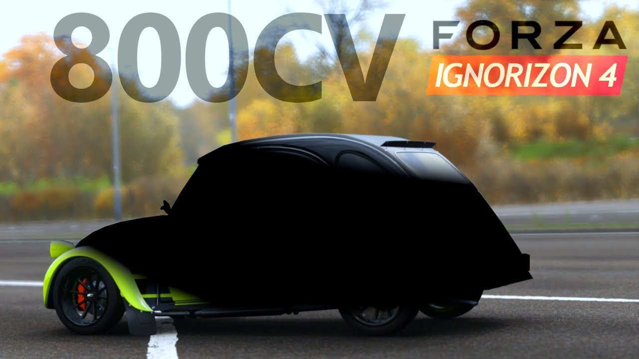 CITROEN 2cv da 800 CAVALLI vs Supercar - Forza Horizon 4 - YouTube