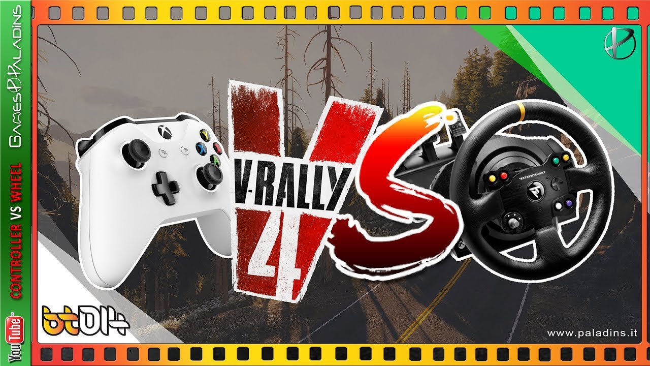 V-Rally 4 - Pad VS Wheel - Hill Climb Stage - by bt014 - YouTube