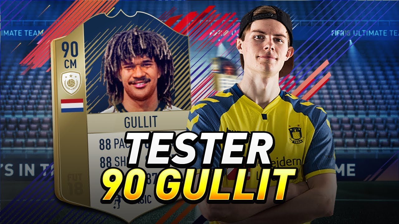 JEG TESTER 90 GULLIT!! BEDSTE ICON I FIFA? - YouTube