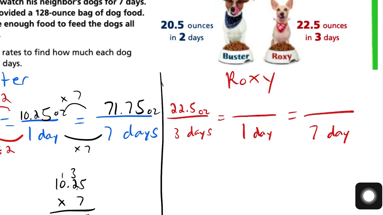 2 1 Connect Ratios, Rates and Unit Rates Day 2 - YouTube