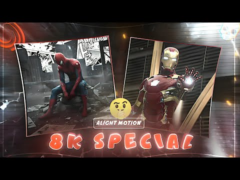 Ultimate 8K Editing 🗿Pack for Alight Motion (+Preset)\