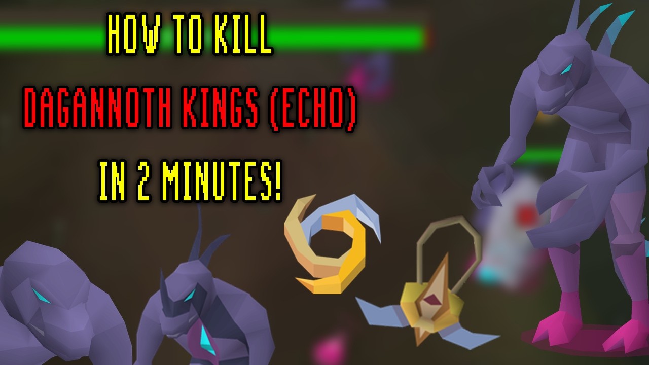 Dagannoth Kings Echo Boss Guide! in 2 minutes! - YouTube