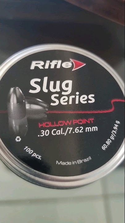 RIFLE 7.62 SLUG 60.80 GRAINS - YouTube