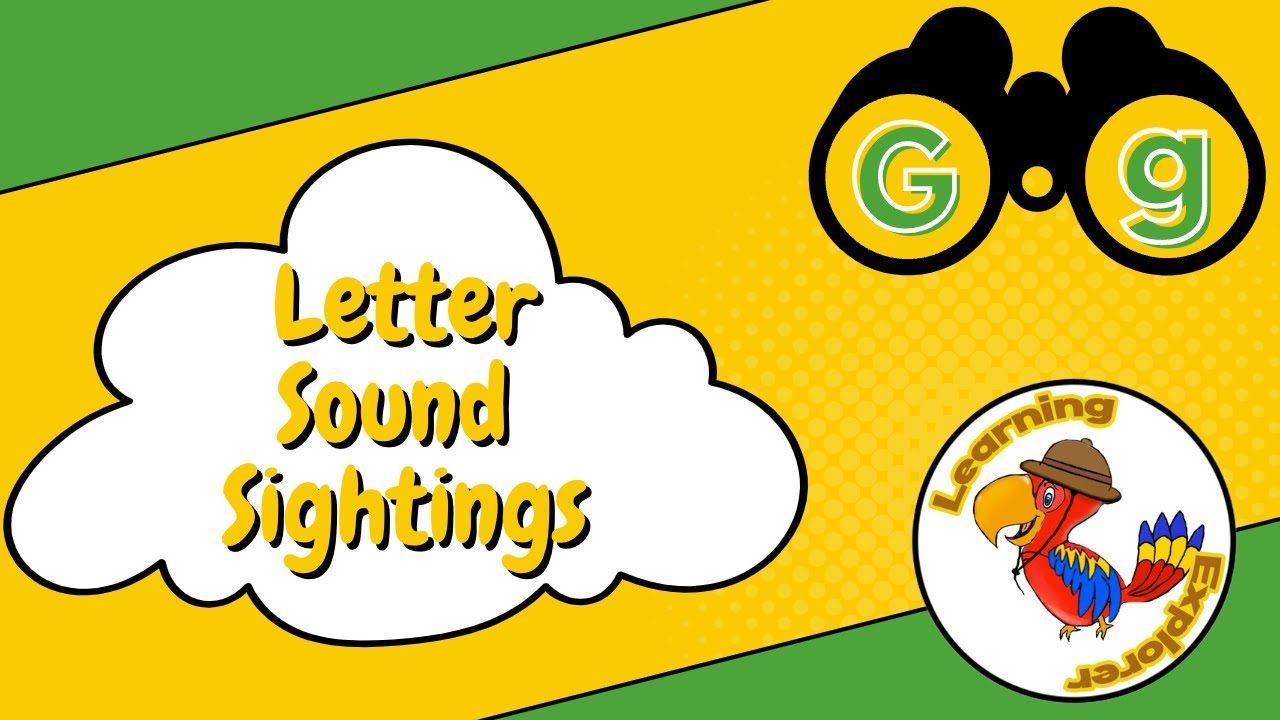 Finding The Letter Sound For g - YouTube