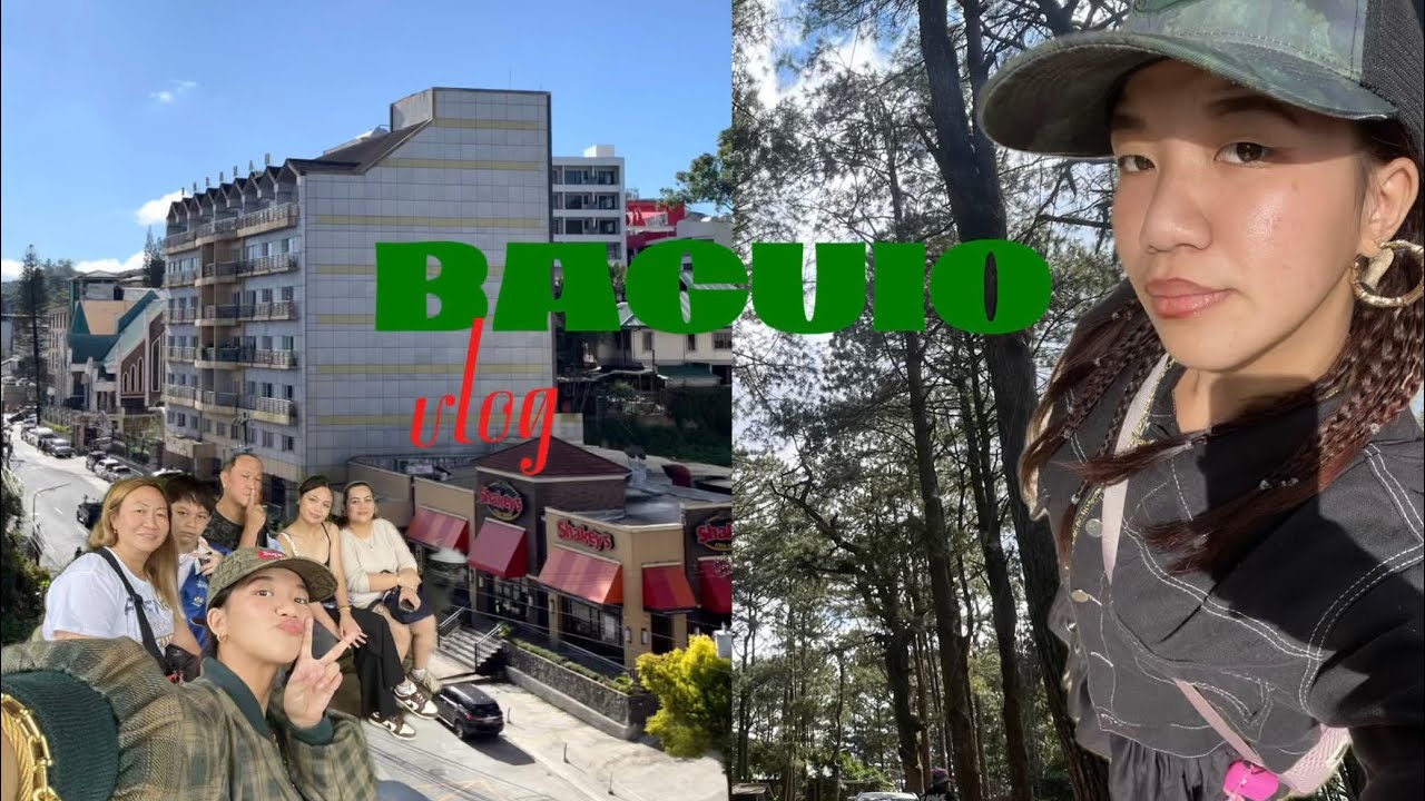 BAGUIO vlog 🍓 thrifting,night market,mirador heritage,guidos ristorante,tam-awan village | Kate ...