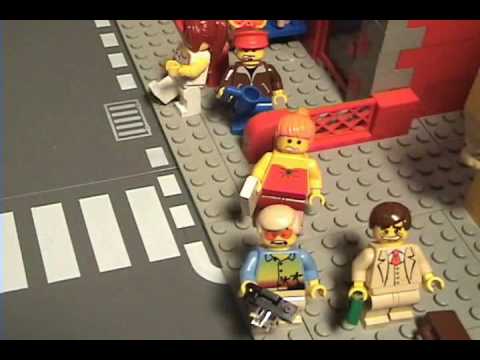 Evil Lego Robot Attacking the City - YouTube