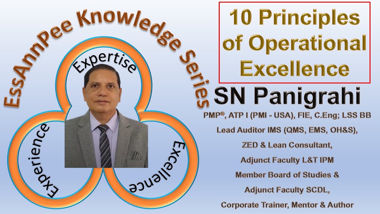 10 Principles of Operational Excellence - YouTube