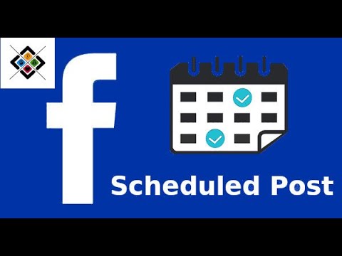 How to Delete or Reschedule a "Scheduled Facebook post" - YouTube