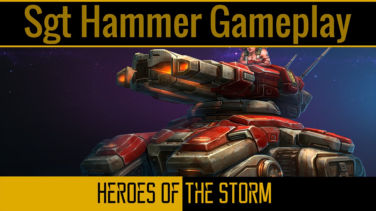 Heroes of the Storm - Sgt. Hammer Gameplay - Guide [Deutsch][German ...