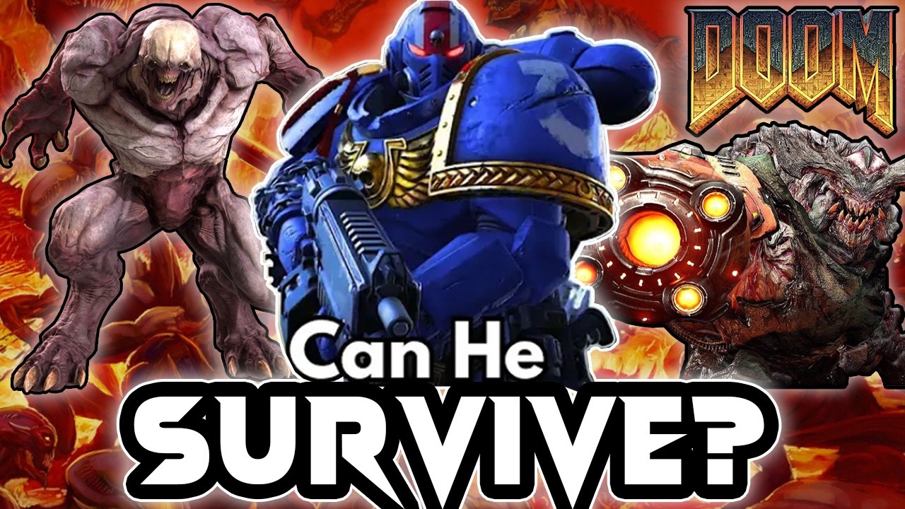 Can a Space Marine become Doom Slayer? - YouTube