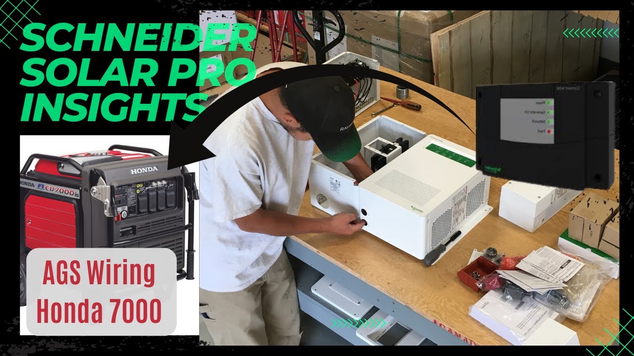 Schneider AGS Wiring Harness For Honda EU7000IS - Magnum AGS Works Too ...