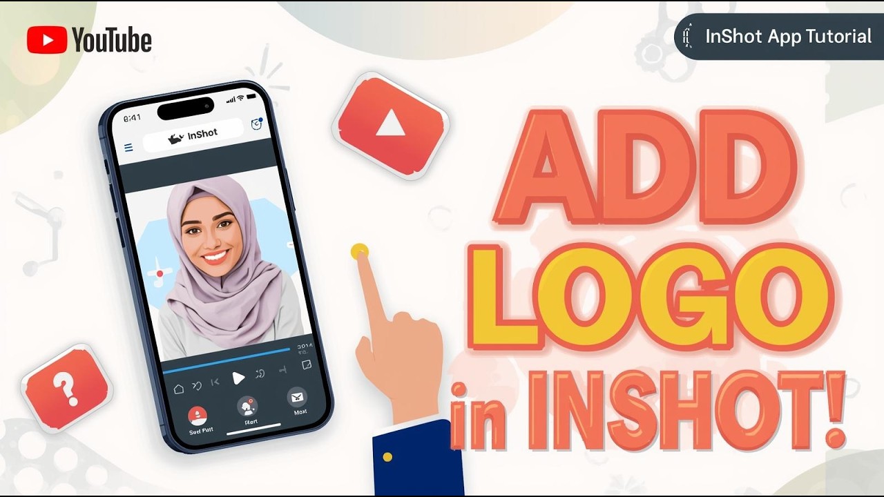 Add Logo Like a Pro! - How to Add Logo & Custom Watermark in InShot App ...