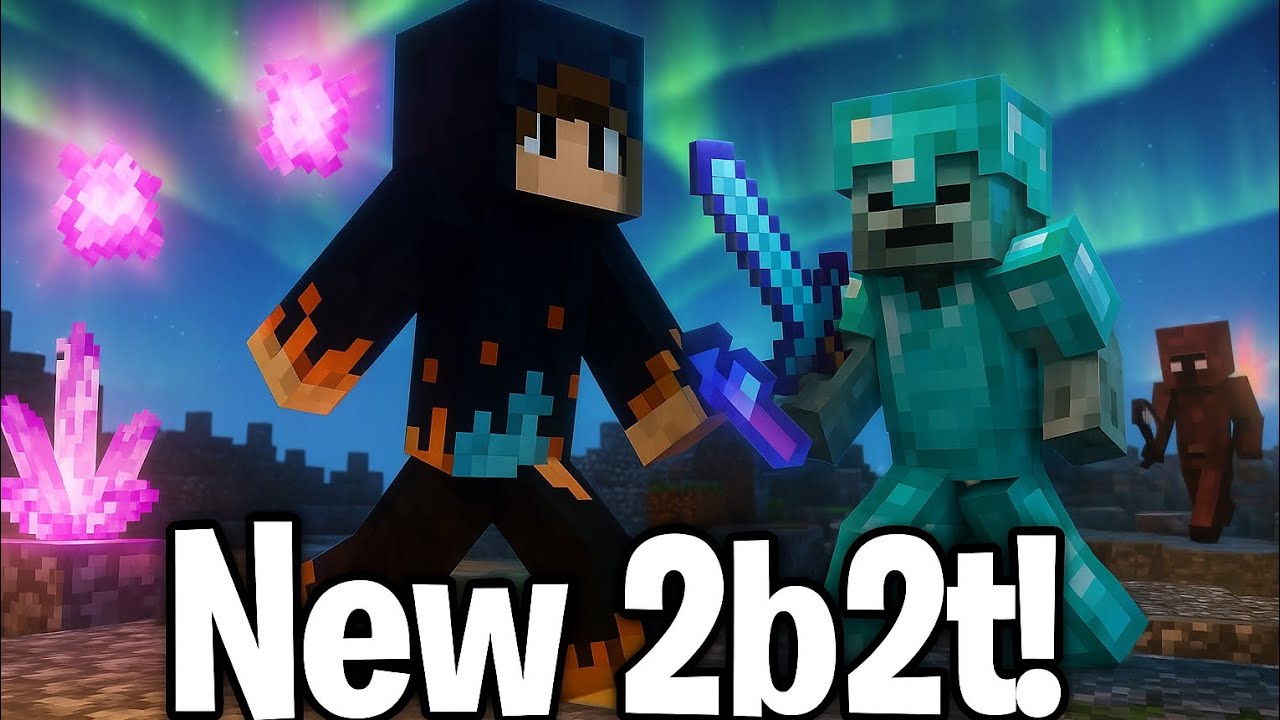 A New 2b2t Server | (GAMEPLAY) ☠️ - YouTube