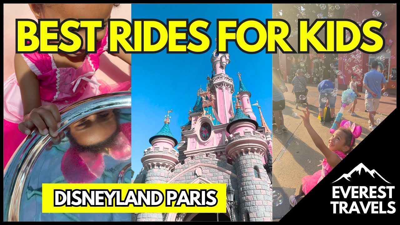 Top 10 Best Rides for Kids at Disneyland Paris - YouTube