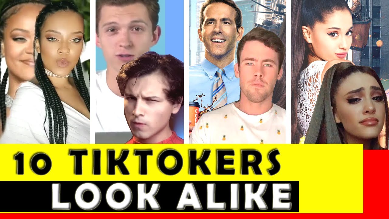Top 10 Most Amazing Tik tok Celebrity Look Alike That Blow My Mind ...