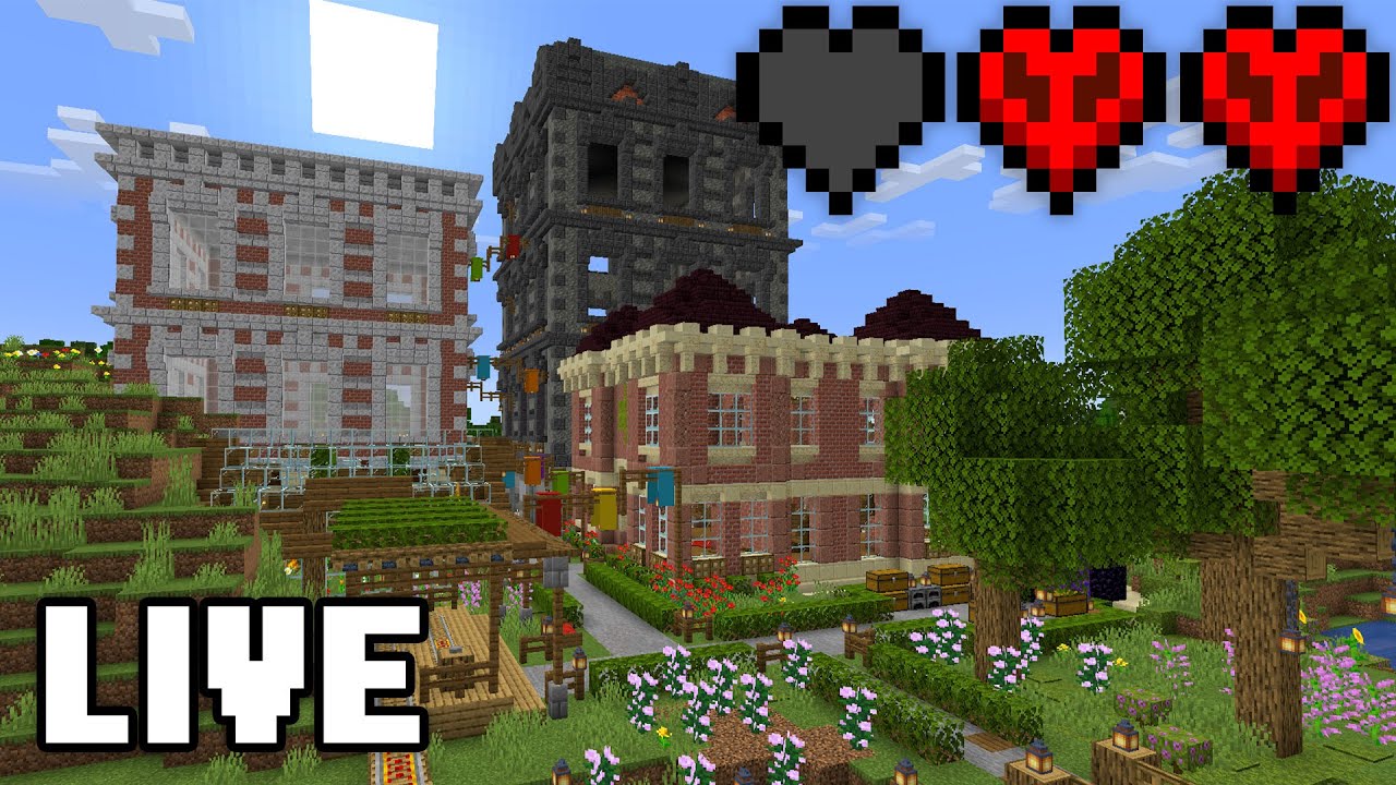 Hardcore Minecraft | 2/3 Lives Left | DAY FOUR - YouTube