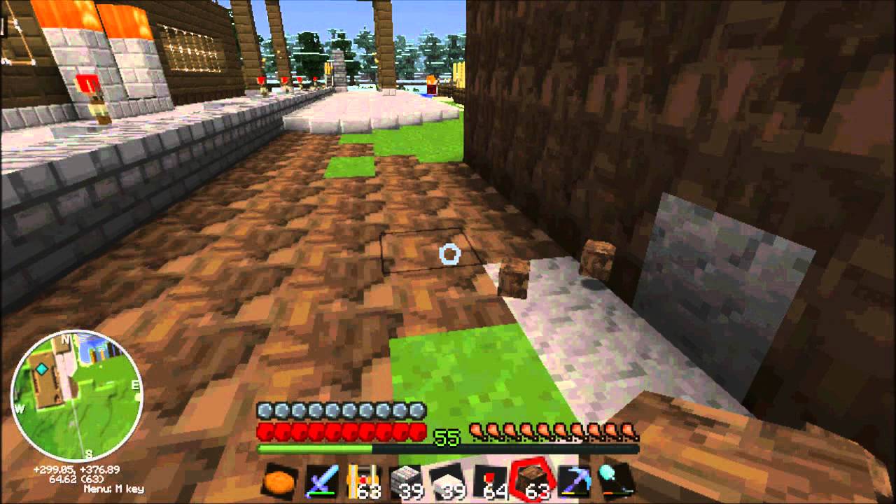 Minecraft Episode 9 Rail Road System Done! - YouTube