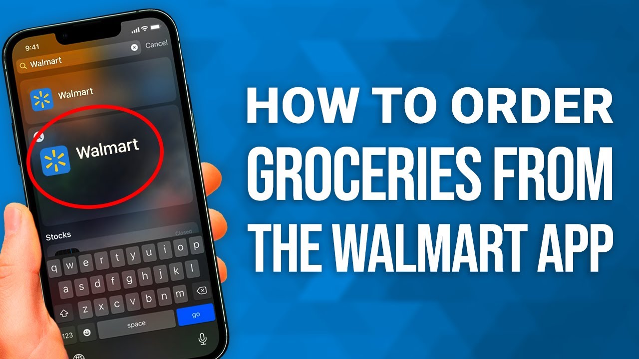 Walmart App Tutorial How to Order Groceries from the Walmart App: Easy ...