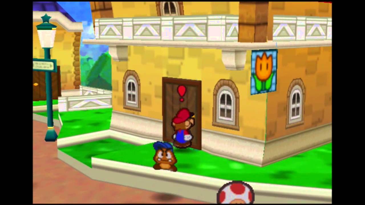Paper Mario - [04] Toad Town - YouTube