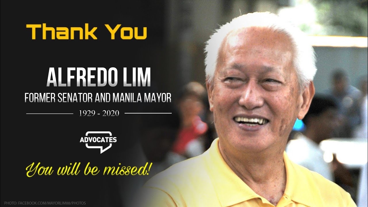 Thank you Mayor Fred Lim - your legacy will live on! (Rest in peace ...