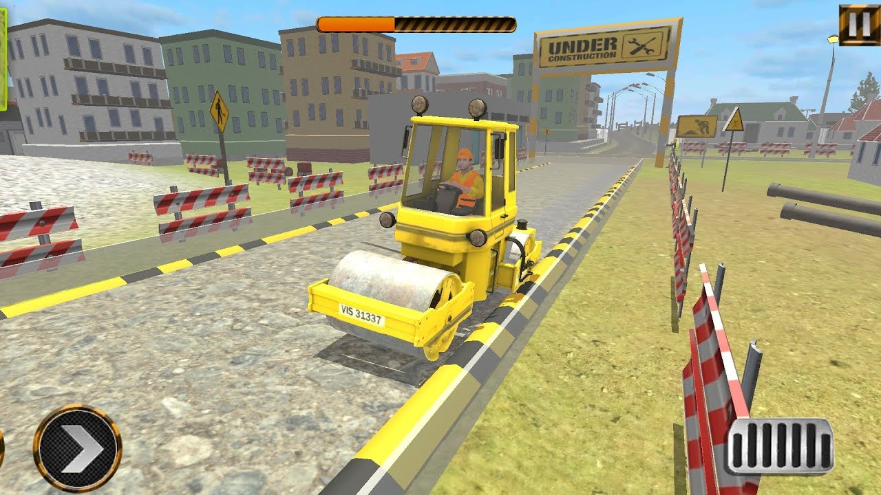 Highway construction games 3d gameplay - YouTube