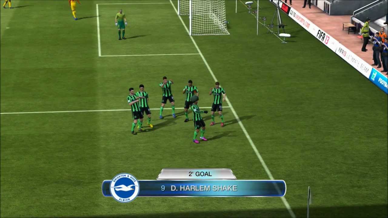 Harlem Shake Fifa 13 style - YouTube