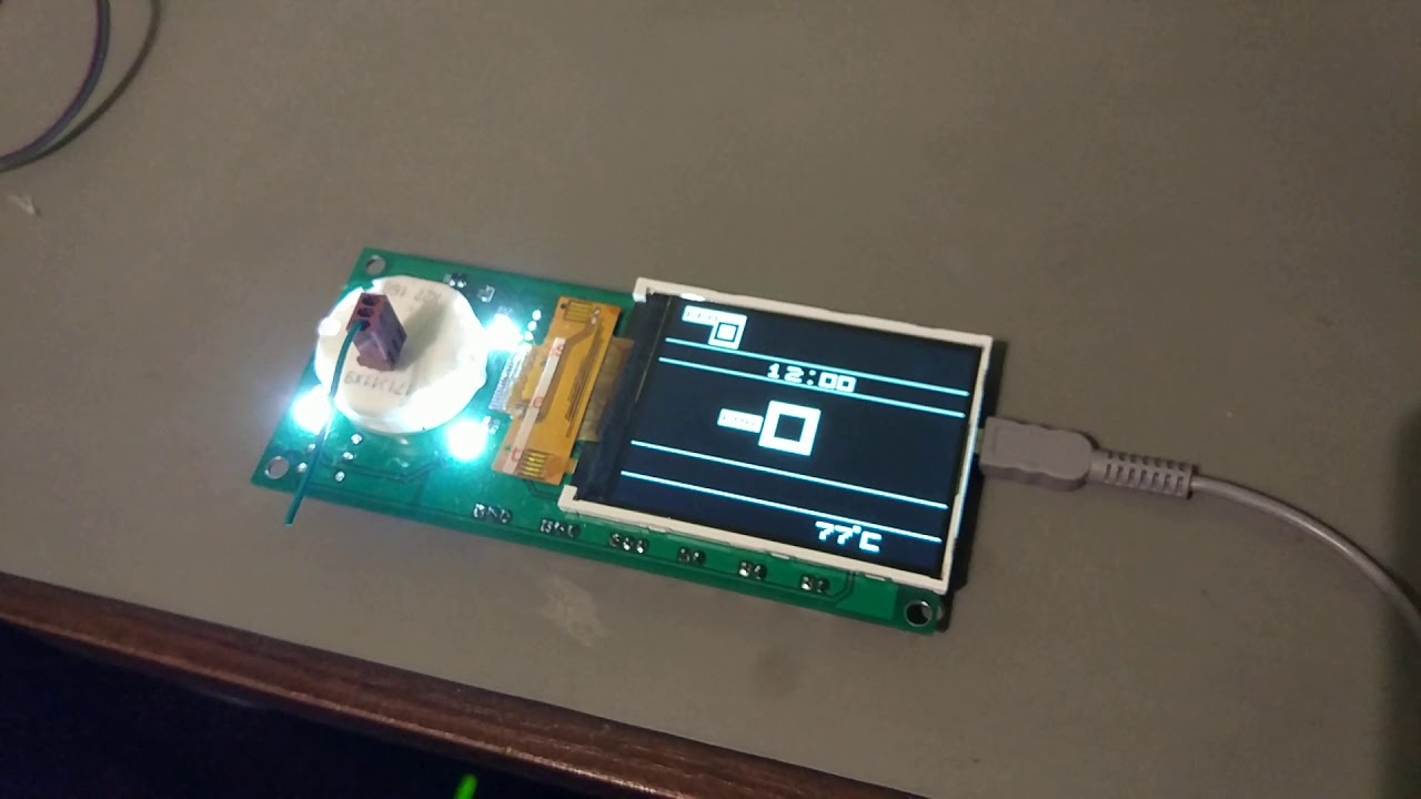 STM32 motorcycle speedometer - YouTube