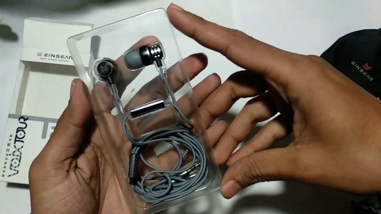 Einsear T2 Headphone Unboxing & Review | Mi In Ear Pro Killer - YouTube