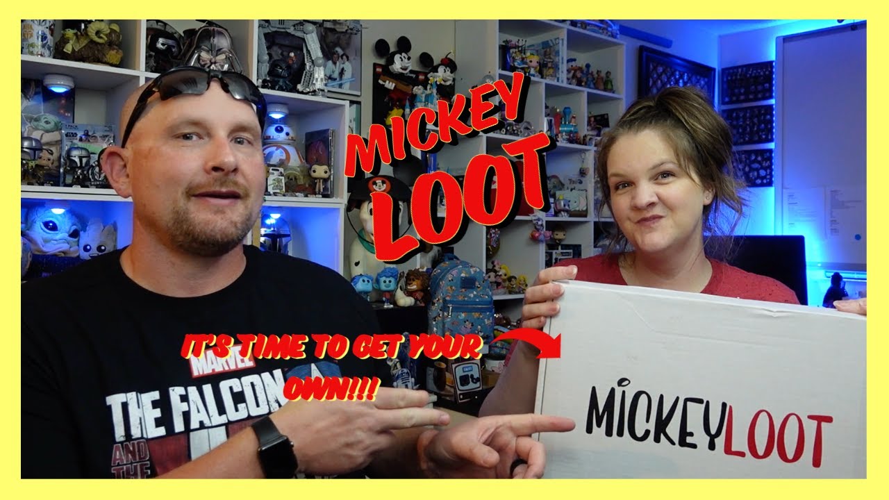 Mickey Loot A Ticket March Box - YouTube