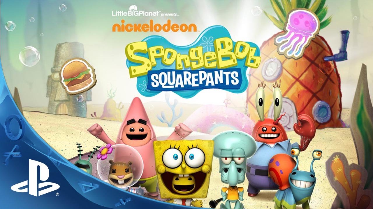 LittleBigPlanet 3 "SpongeBob SquarePants" Level Kit & Costume Pack ...